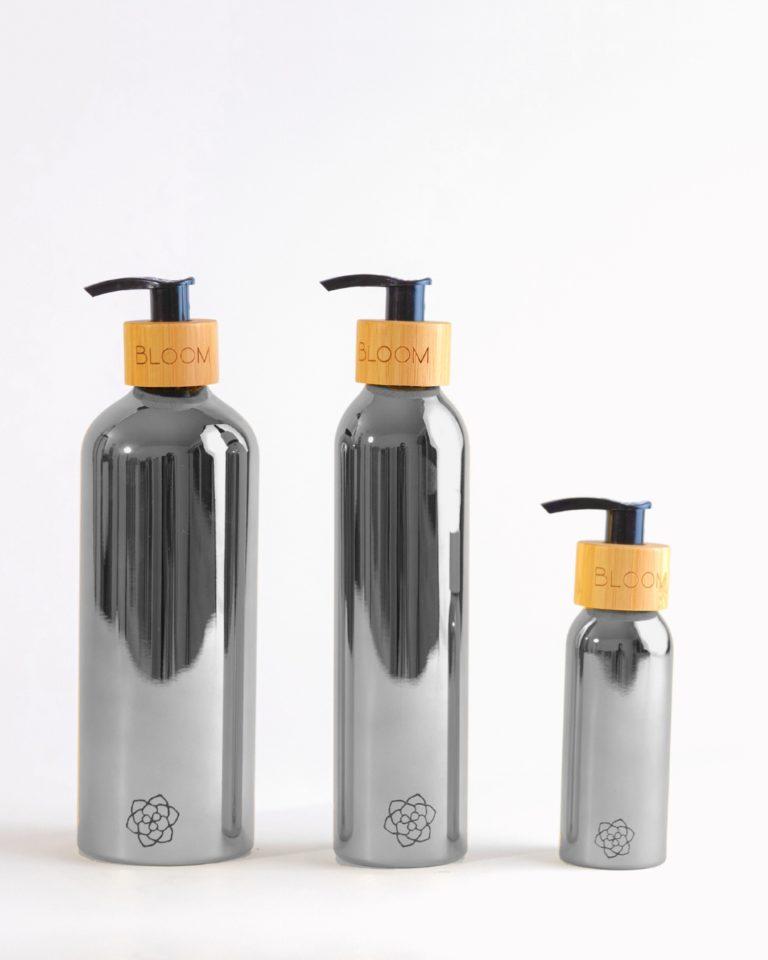BLOOM Refillable Forever-Bottles - Gold Chrome