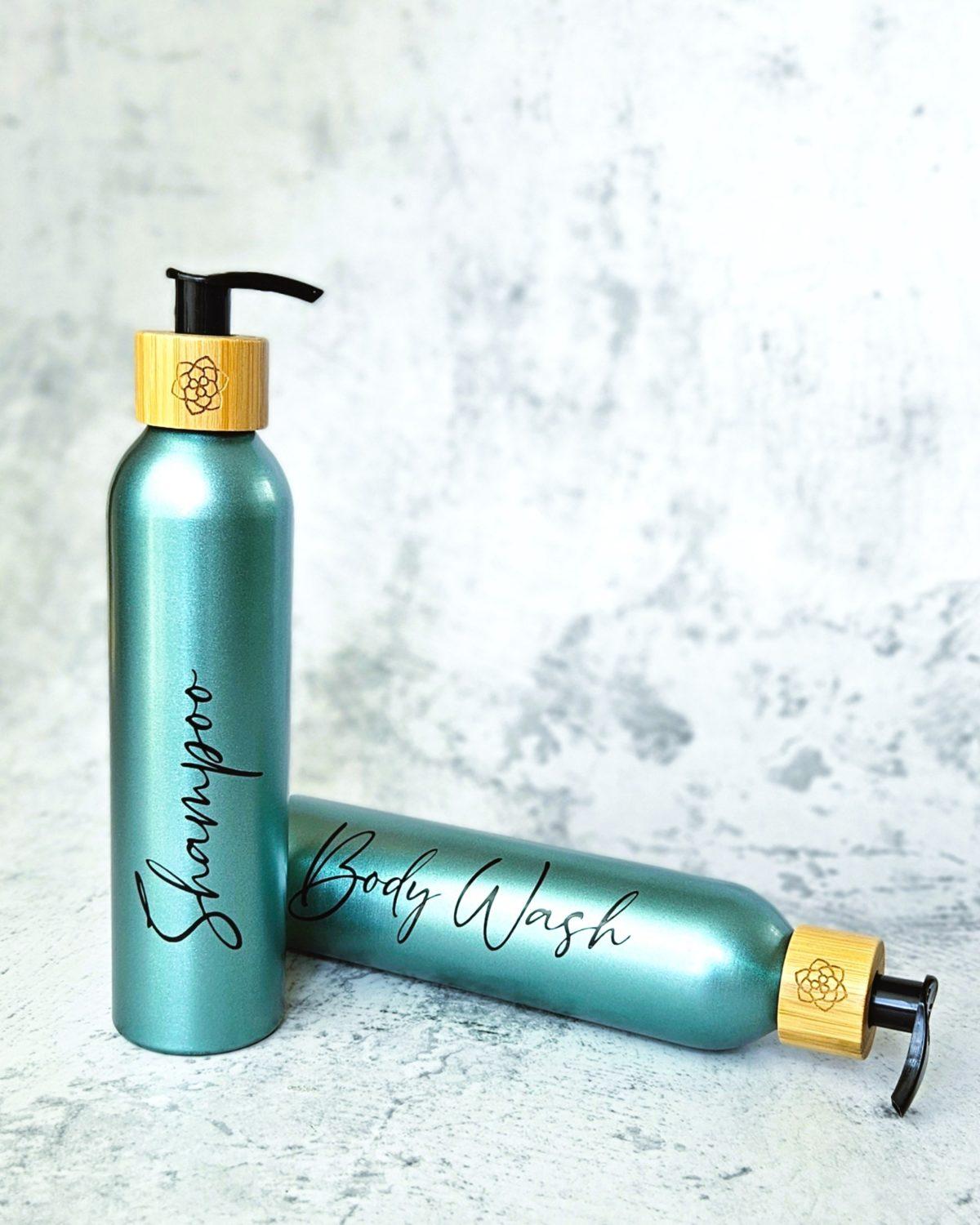 BLOOM Refillable Forever-Bottles - Metallic Green